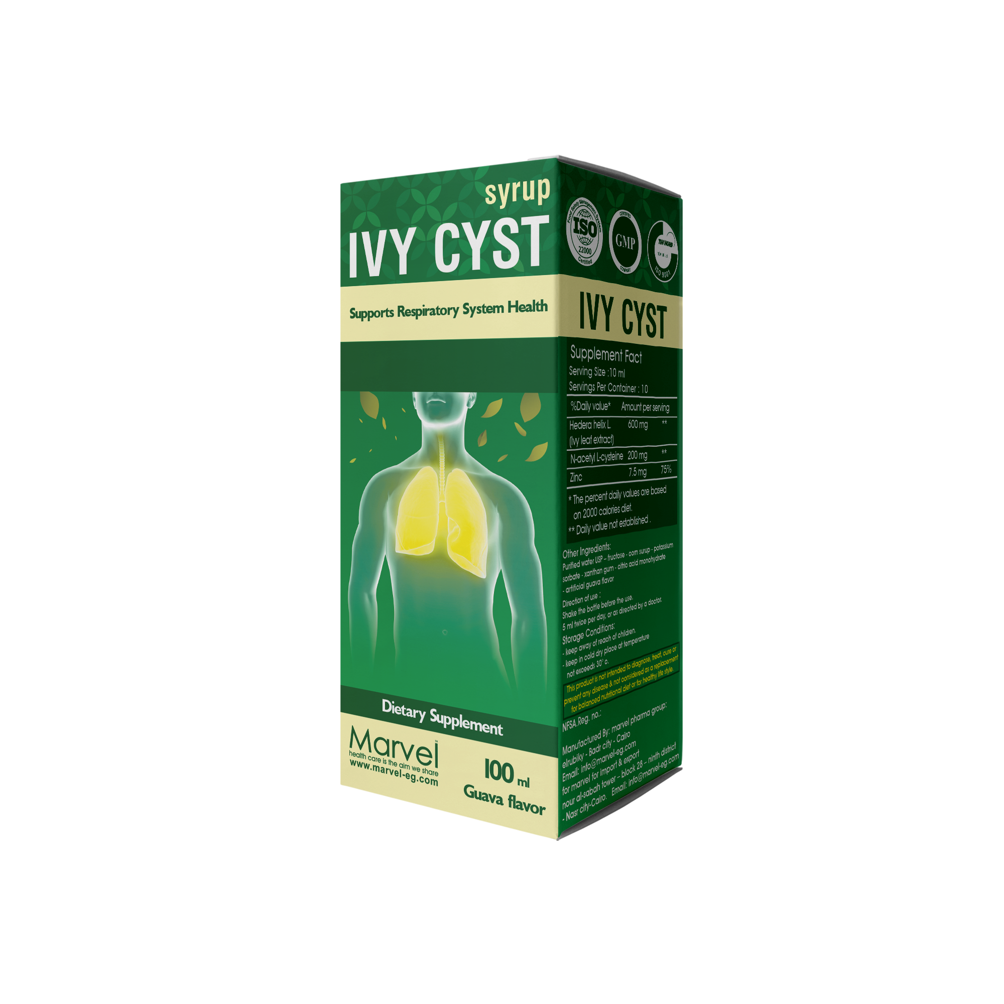 Ivy Cyst Syrup